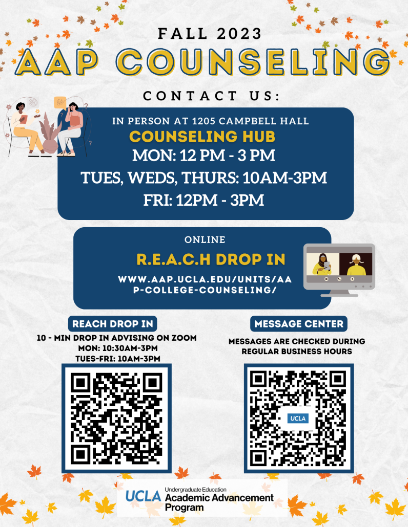 AAP College Counseling – Academic Advancement Program
