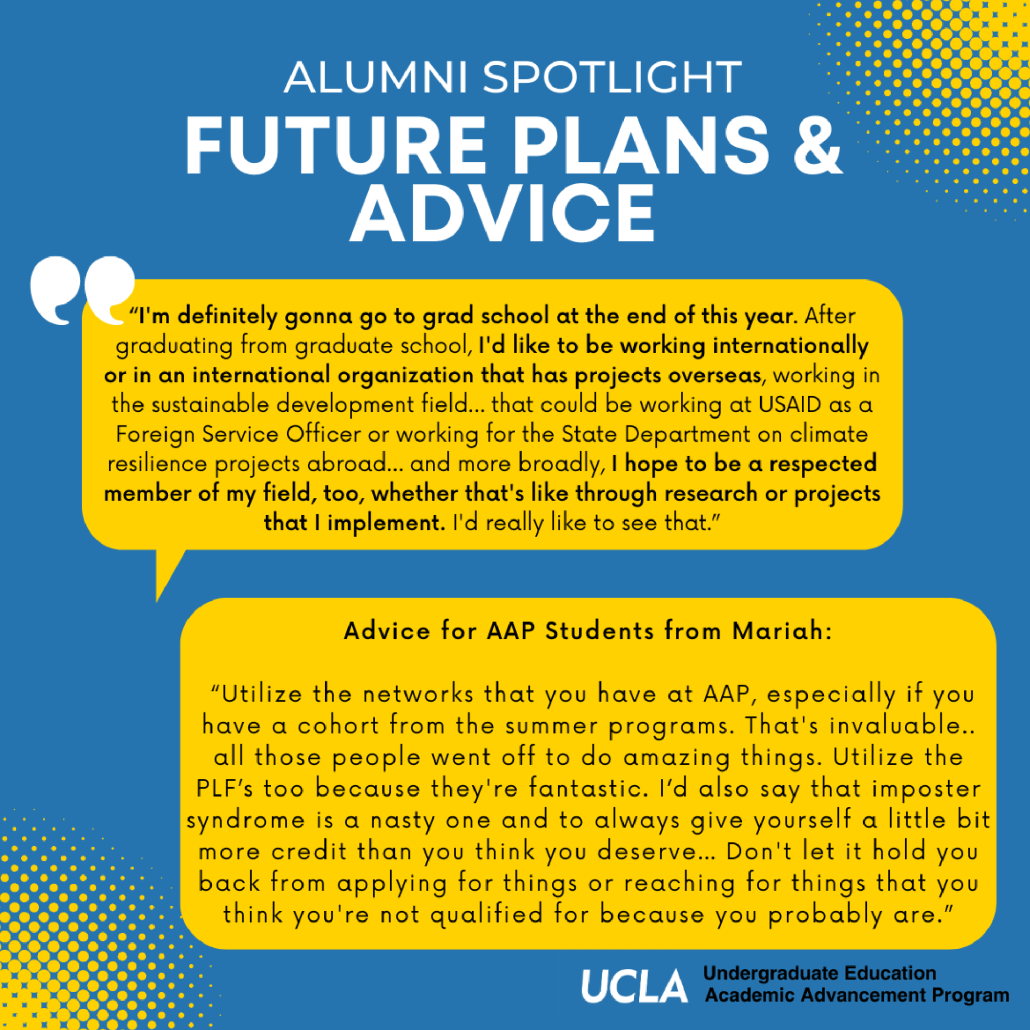 Research, Assessment and Evaluation – Academic Advancement Program