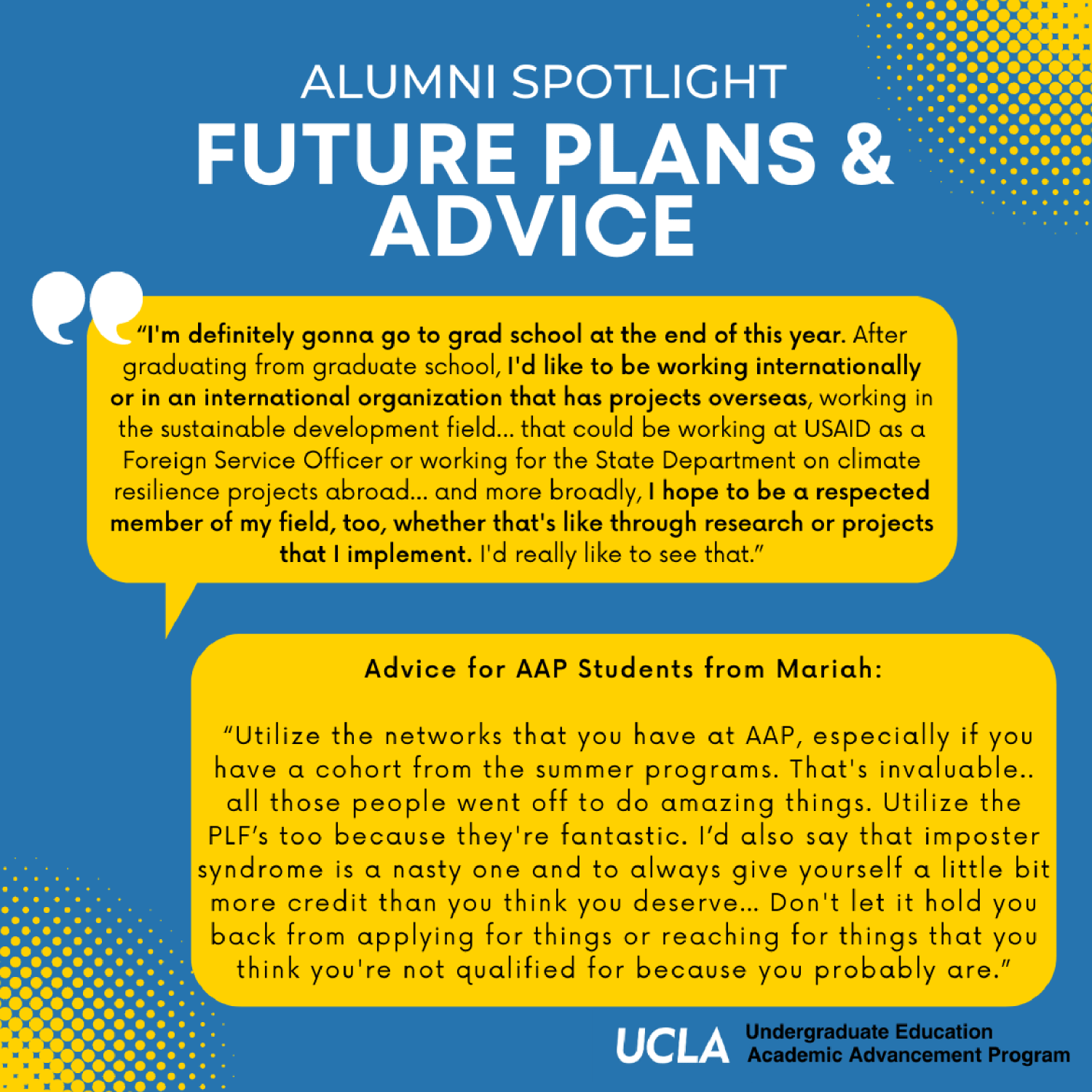 Research, Assessment and Evaluation – Academic Advancement Program