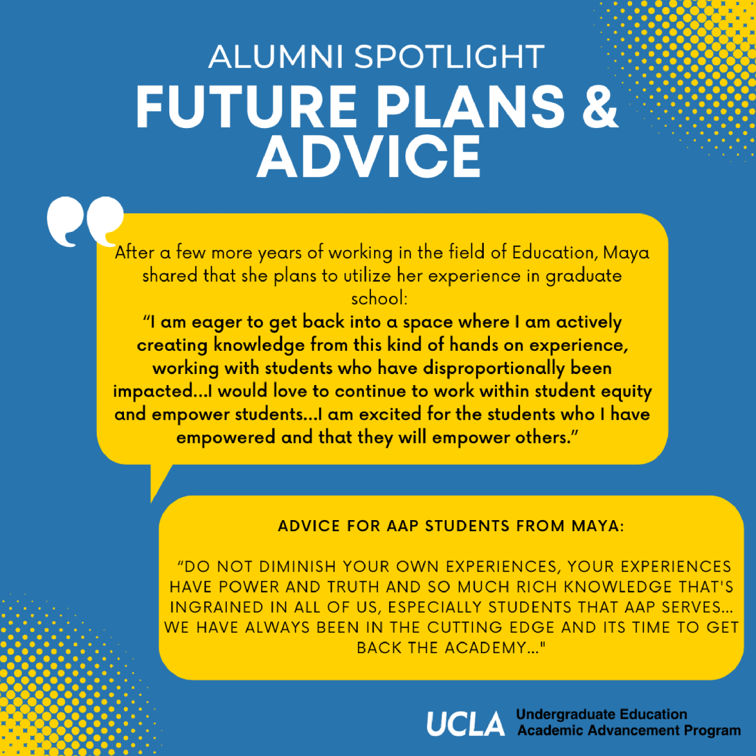 Research, Assessment and Evaluation – Academic Advancement Program